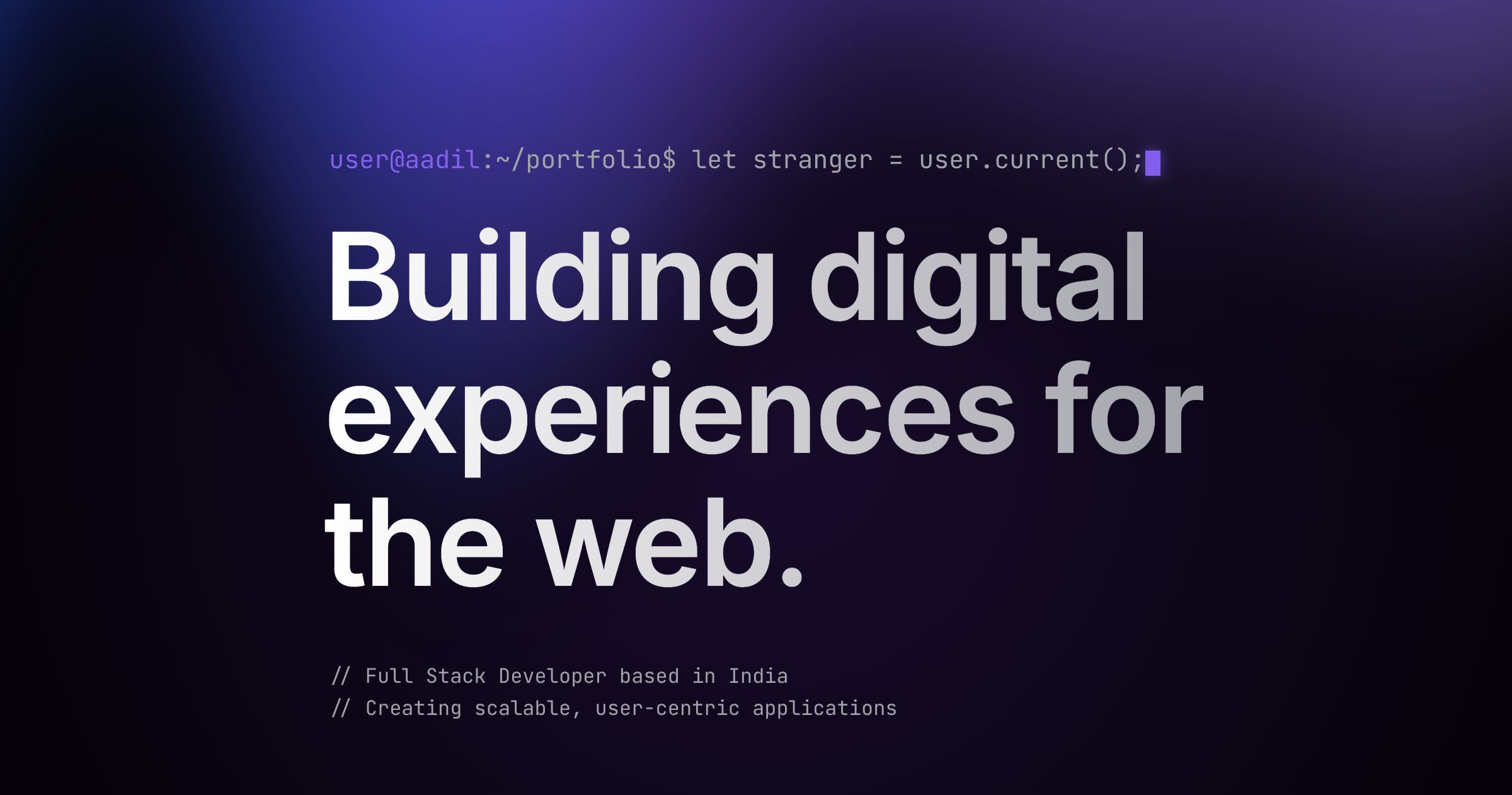 Aadil Shaik - Full Stack Developer | React, Node.js & Angular Expert India